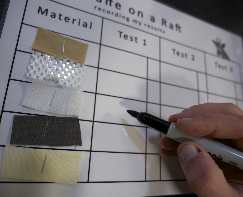 Giraffe on a Raft - NUSTEM