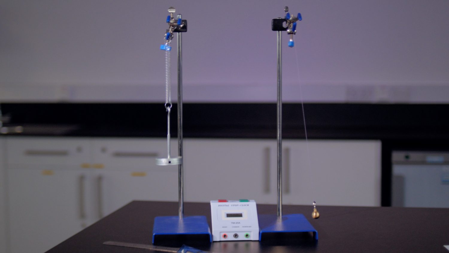 simple harmonic motion apparatus - NUSTEM
