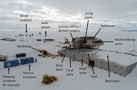 Kate in Antarctica: Life on Base - NUSTEM