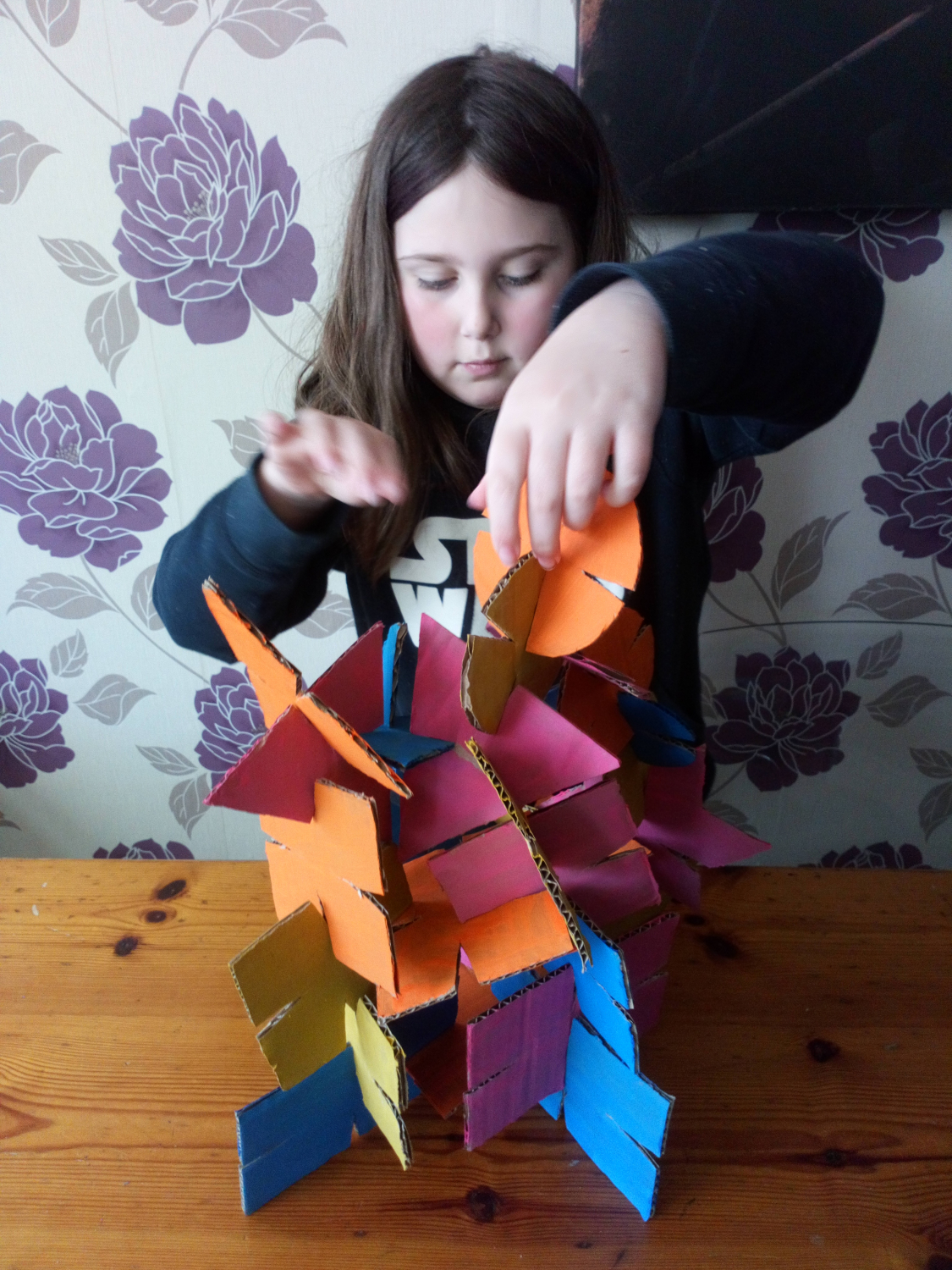 Cardboard building shapes - NUSTEM