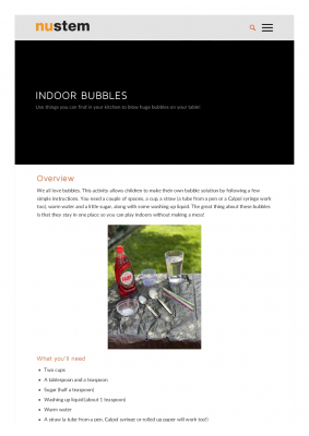 nustem-indoor-bubbles - NUSTEM