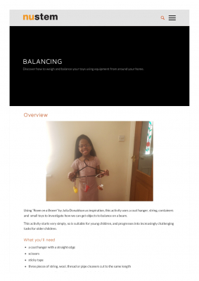 STEM-at-Home-Balancing - NUSTEM