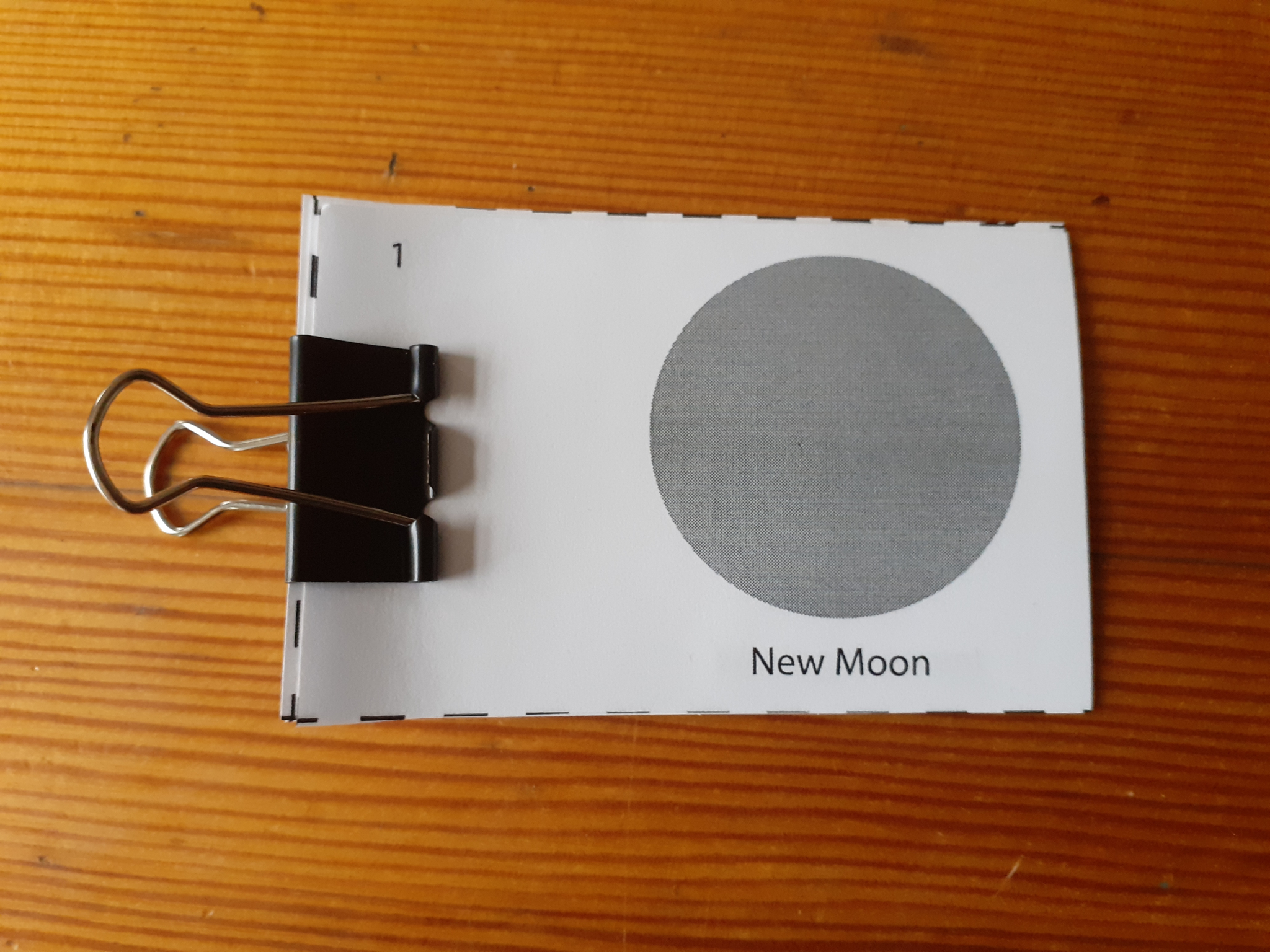 Make a moon flipbook - NUSTEM