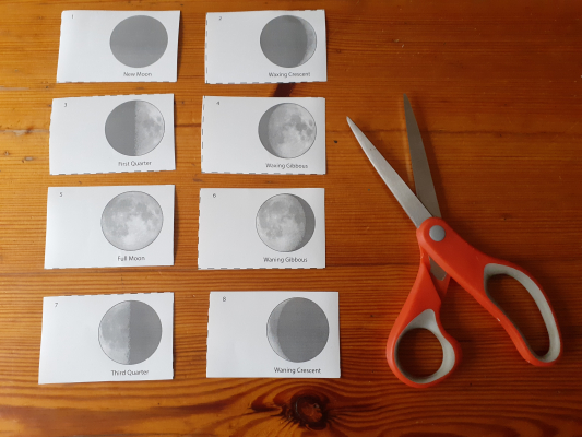 Make A Moon Flipbook NUSTEM