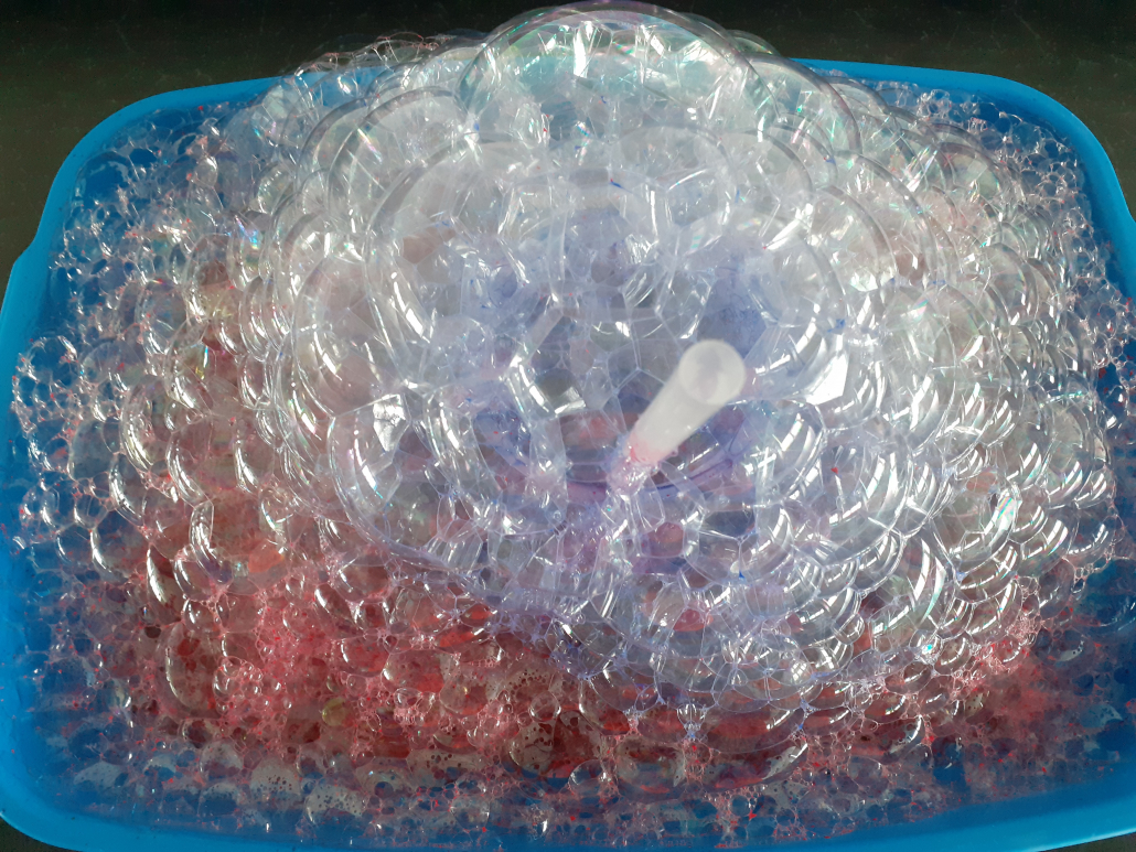 Blowing bubbles provocation - NUSTEM