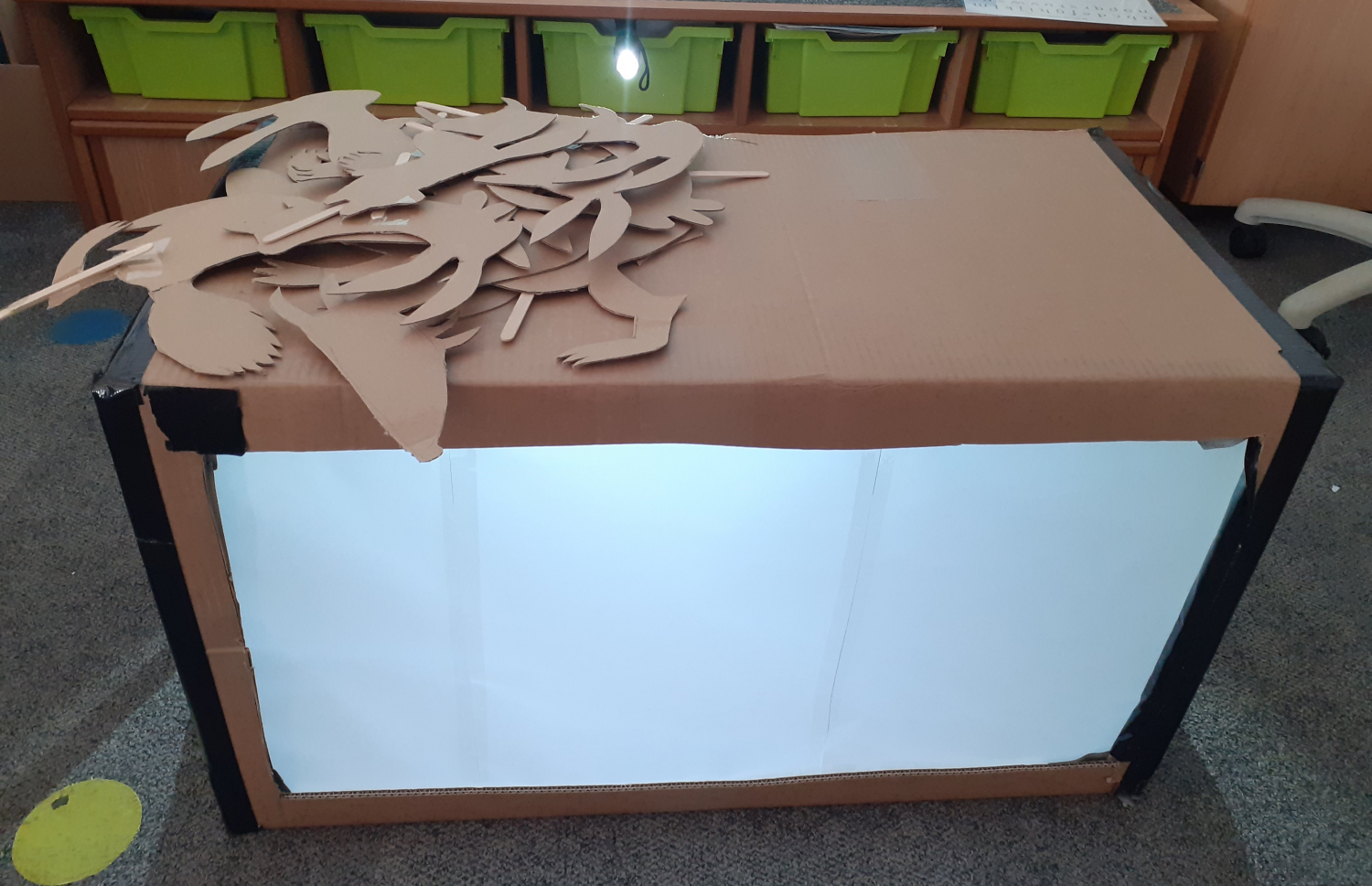 Shadow puppets provocation - NUSTEM