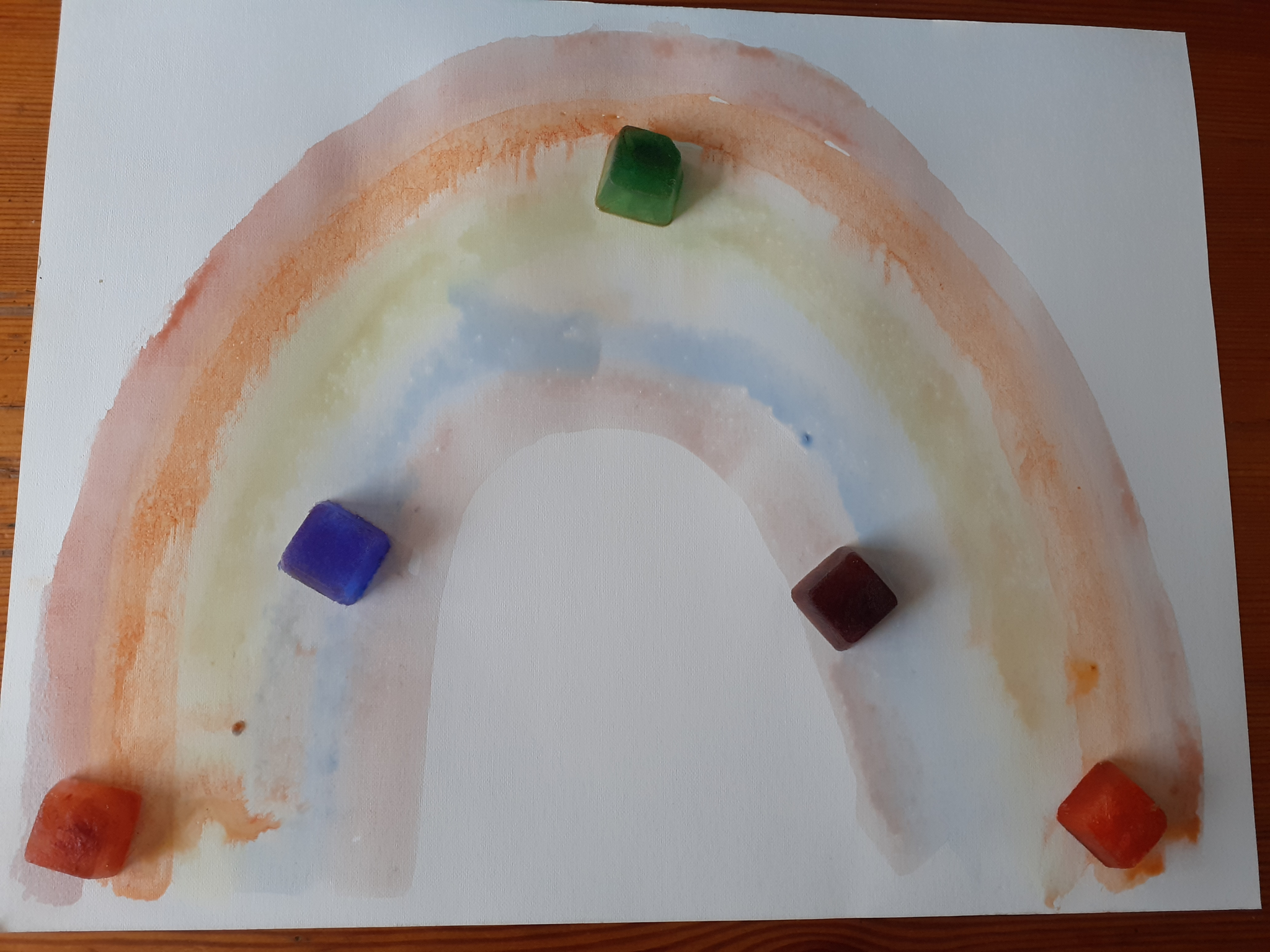 Painting with ice provocation - NUSTEM