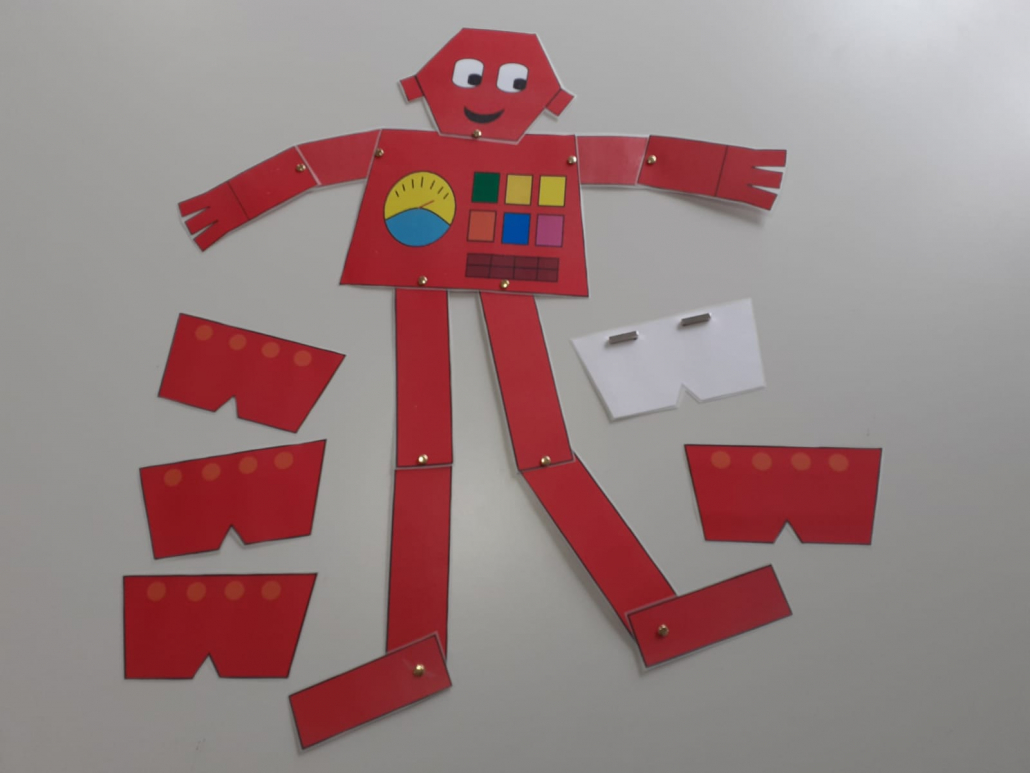 Find No-Bot's Bottom adult led activity - NUSTEM