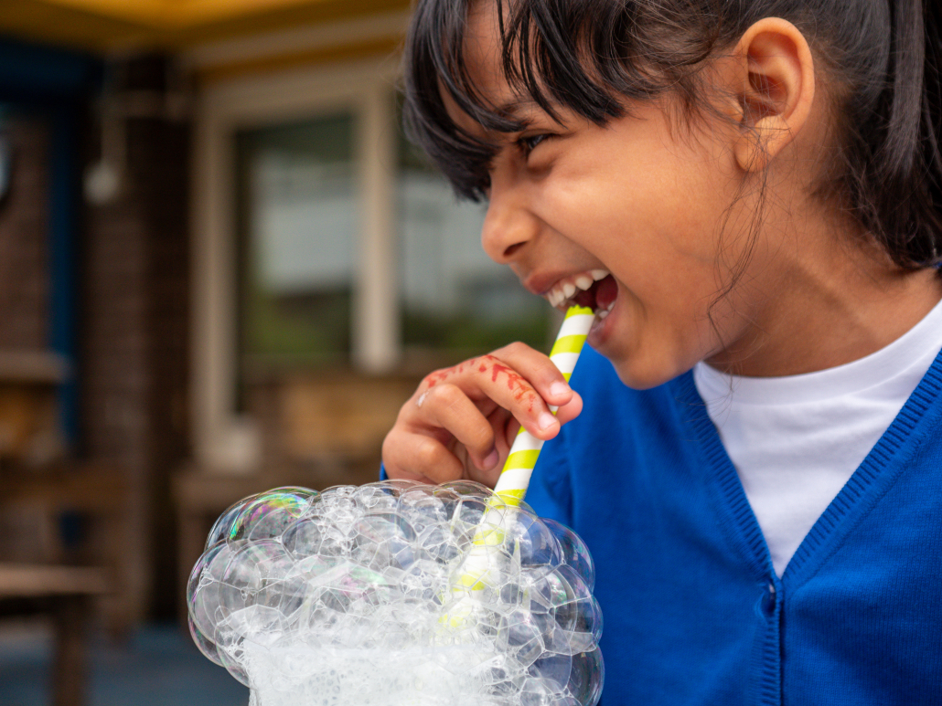 Blowing bubbles provocation - NUSTEM