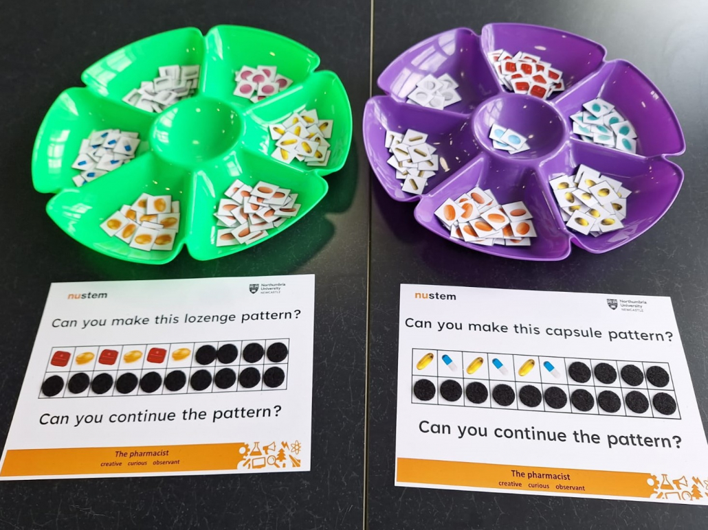 Repeating pill patterns provocation - NUSTEM